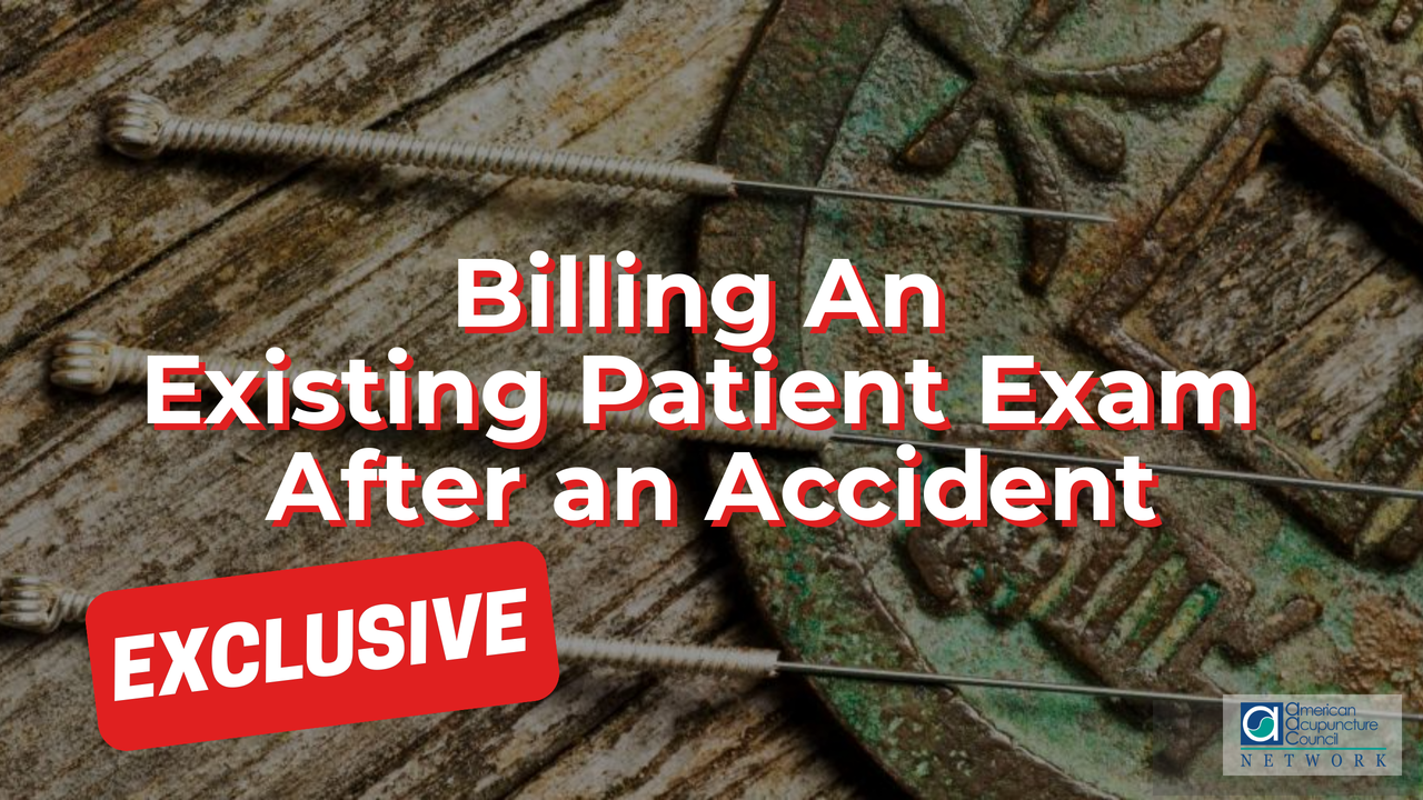 Billing And Coding Billing An Existing Patient Exam After An Accident
