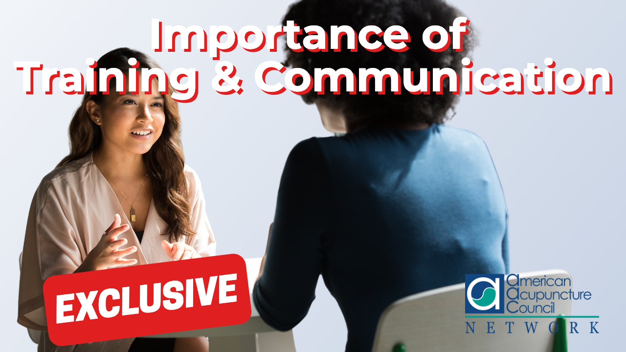 Importance of Training & Communication - AAC Info Network