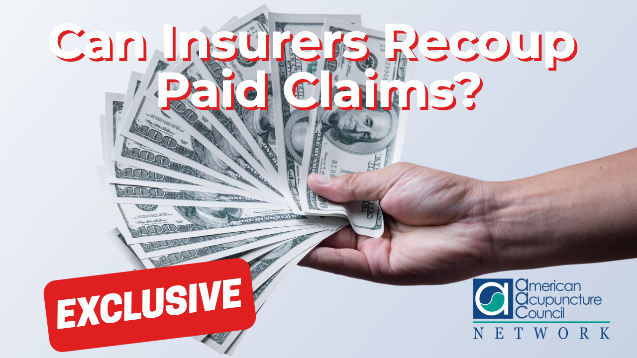 Billing & Coding: Can Insurers Recoup Paid Claims? - AAC Info Network Billing & Coding: Can Insurers Recoup Paid Claims? - AAC Info Network