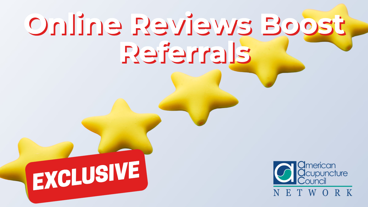 Online Reviews Boost Referrals - AAC Info Network